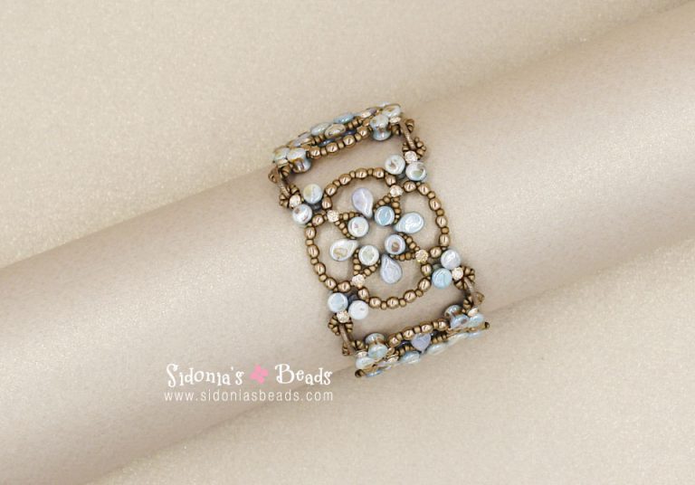 Catherine's Windows Bracelet - TUTORIAL - Sidonia's Beads