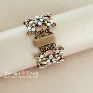 Catherine's Windows Bracelet - TUTORIAL - Sidonia's Beads
