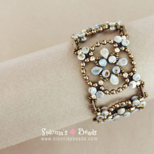 Catherine's Windows Bracelet - TUTORIAL - Sidonia's Beads