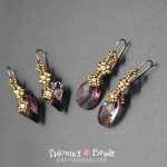 Earrings Tutorial with Bezeled Chatons | Sidonia's Beads